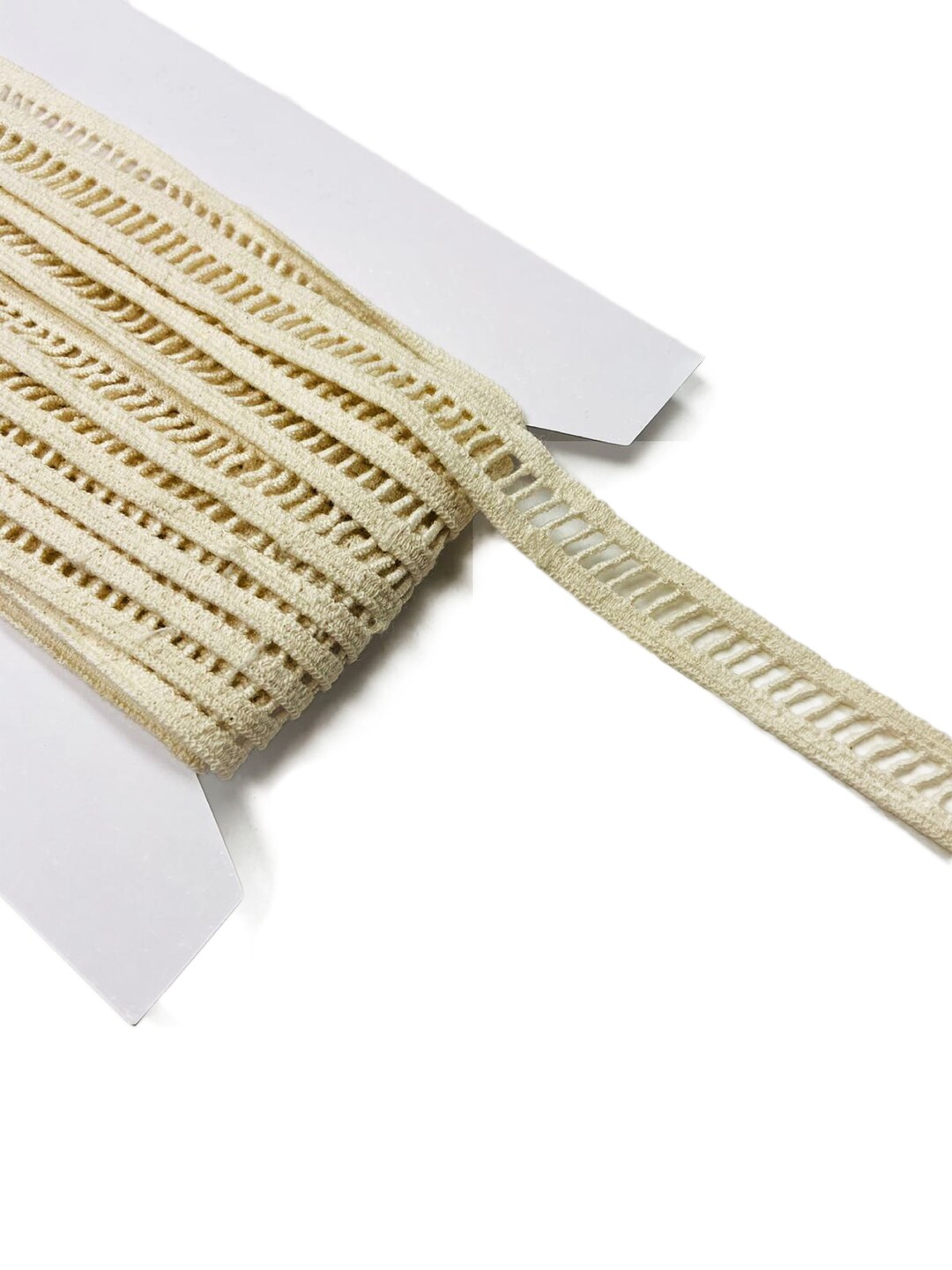 Natural Ladder Lace Trim Two Pieces That Total 10 Yards / LA-561C - Etsy