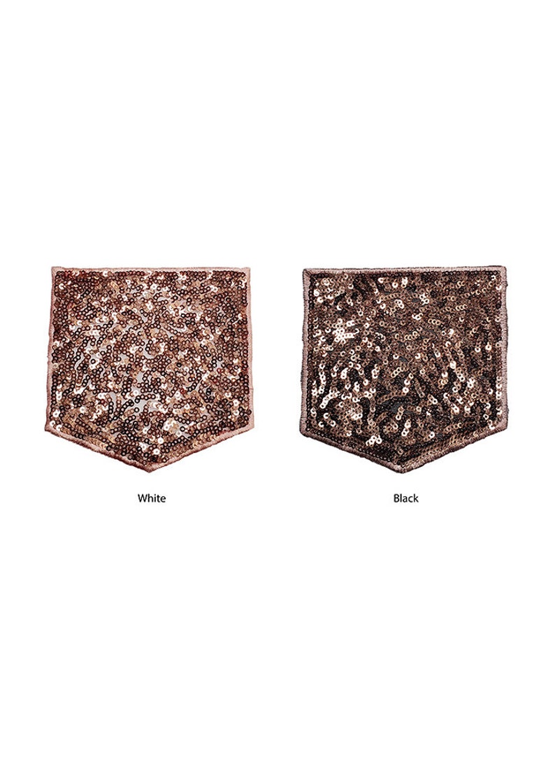DIY Sew on Sequin Pocket Patches / 3 PCS - Etsy