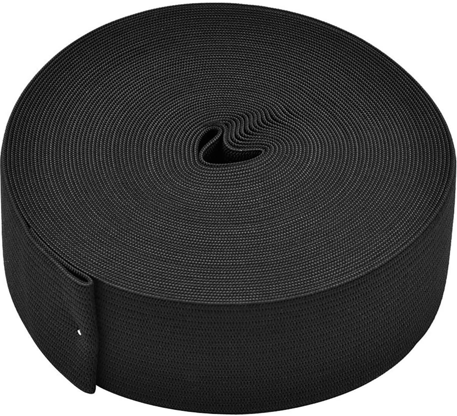 Beyond Trim Sewing Elastic Knit Elastic Black & White - 10yds (1/2", 3/ ...
