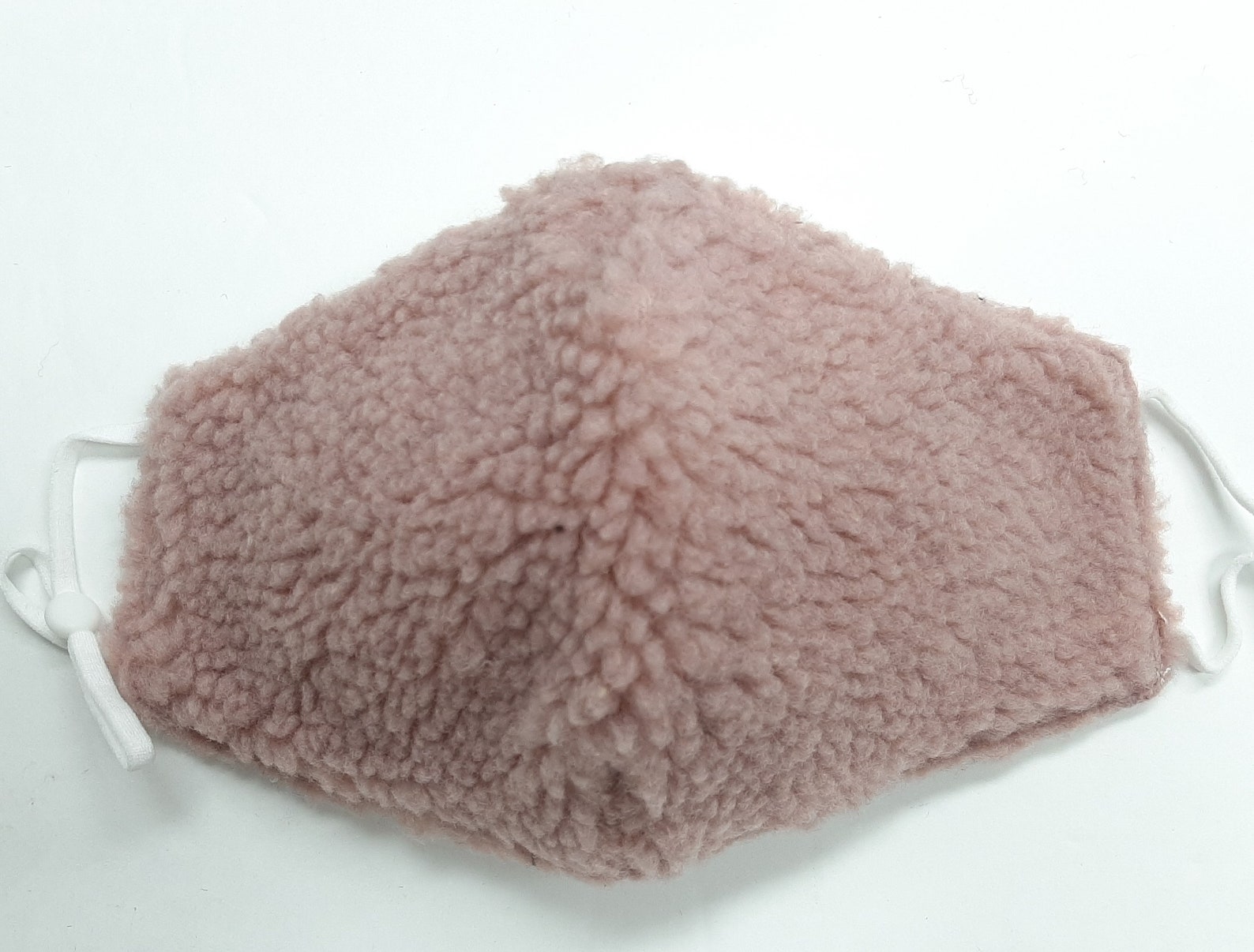 Teddy Bear Faux Fur Sherpa Mask Faux Shearling Mask Faux Fur Sherpa ...