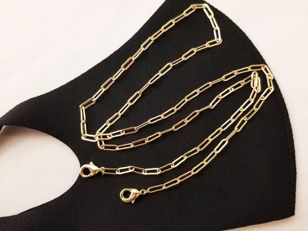 Face Mask Chain, Mask Lanyard Holder, Necklace, Mask Lanyard, Mask ...