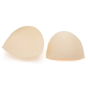 6 Pairs Push up Molded Bra Cups, Triangular Shaped Inserts or Sewn in ...