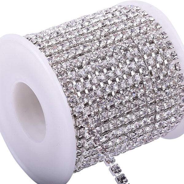 Rhinestone Chain - Etsy