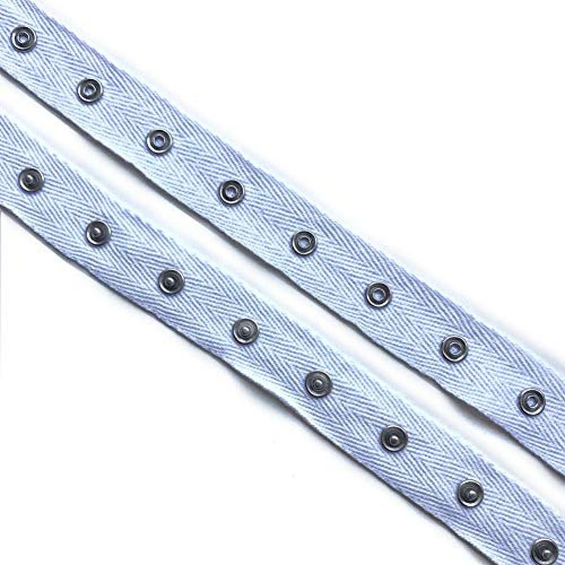 Beyond Trim Snap Button Tape 1 Inch Twill Fastener Metal | Etsy