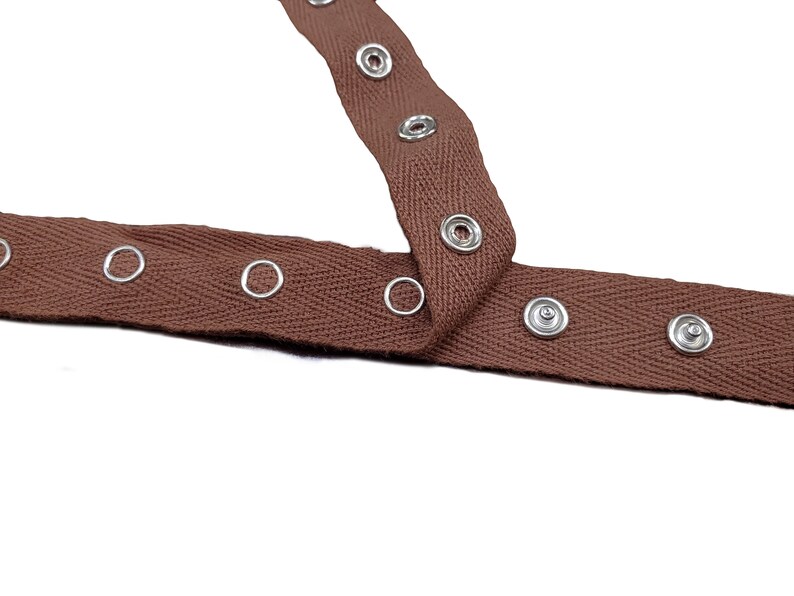 Beyond Trim Snap Button Tape 1 Inch Twill Fastener Metal - Etsy
