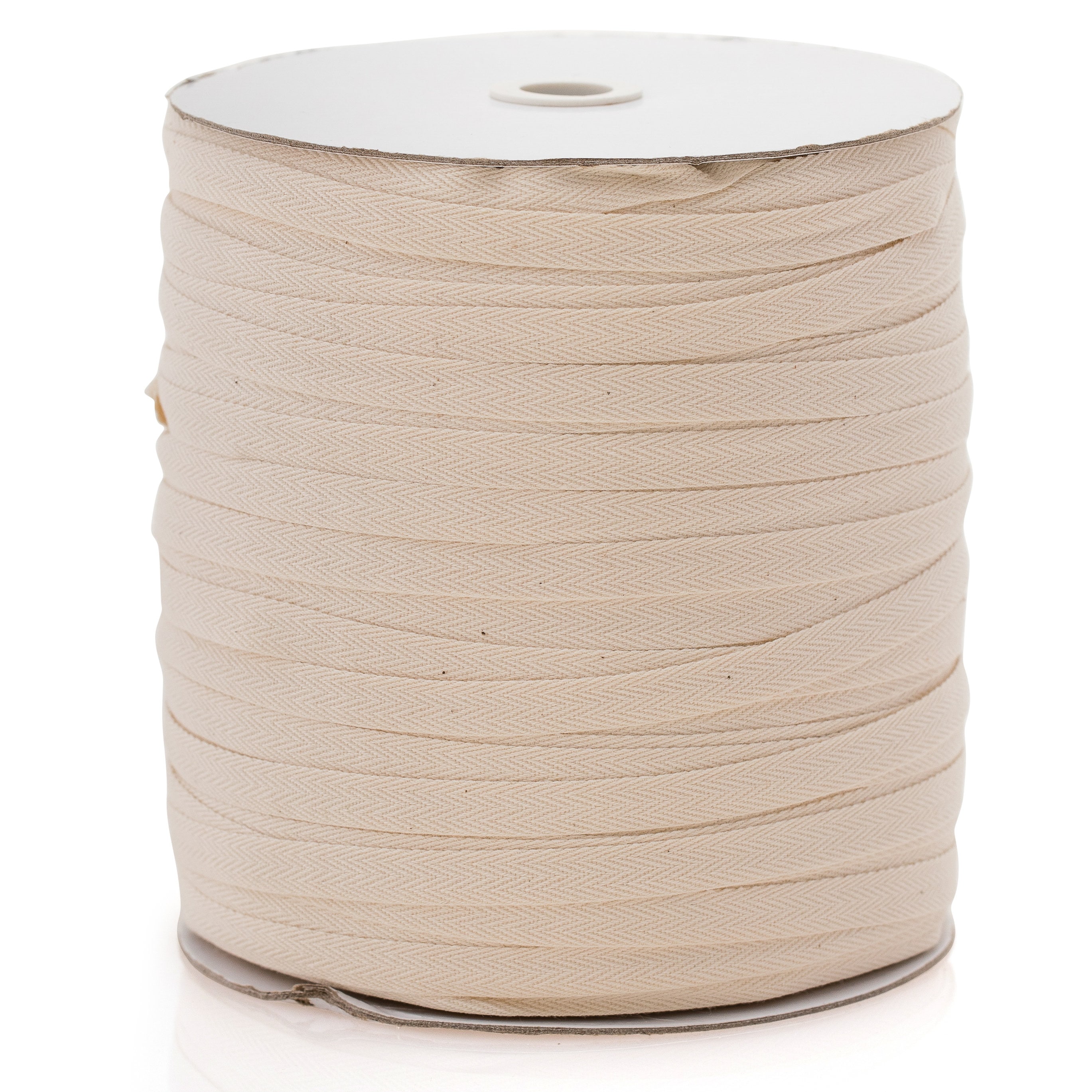 10 Yards Herringbone Tape Ribbon Washable Cotton Twill Tape Natural ...