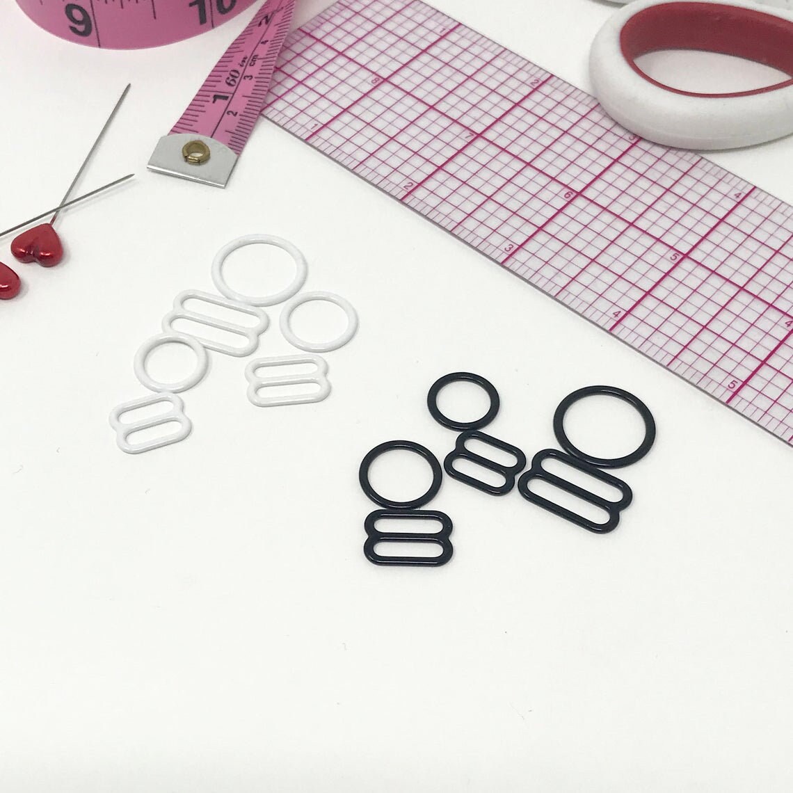 50 Pair BRA Rings OR Sliders Set for Swimwear or Bra Making - Etsy