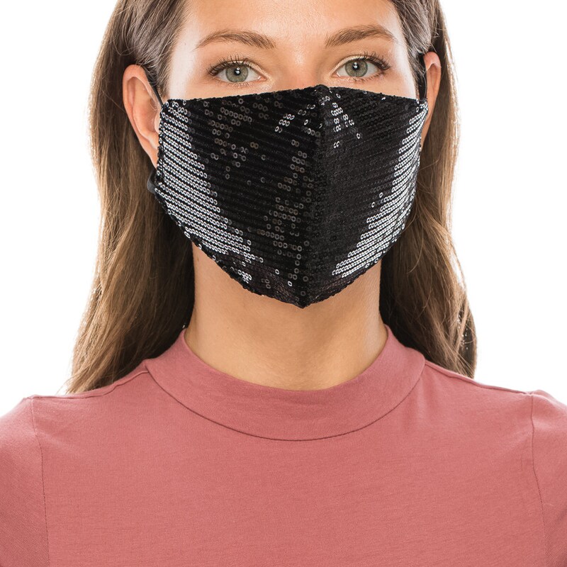 Sequin Mask - Etsy