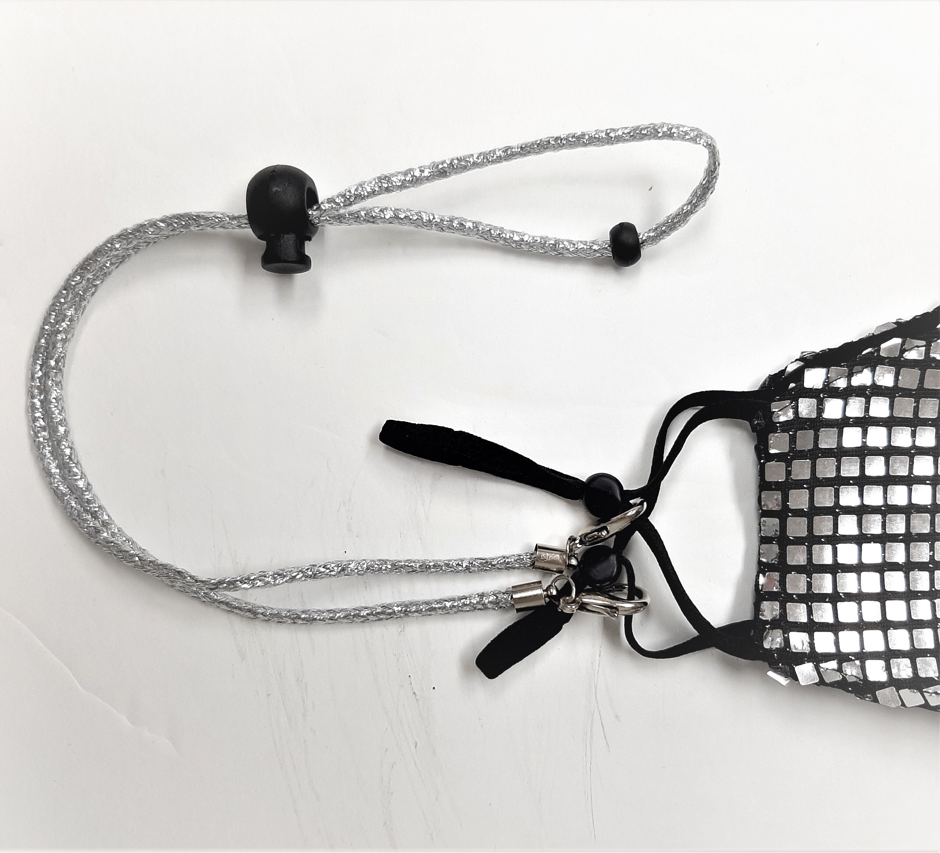 Face mask string ties Mask chain Mask hanger Mask necklace | Etsy