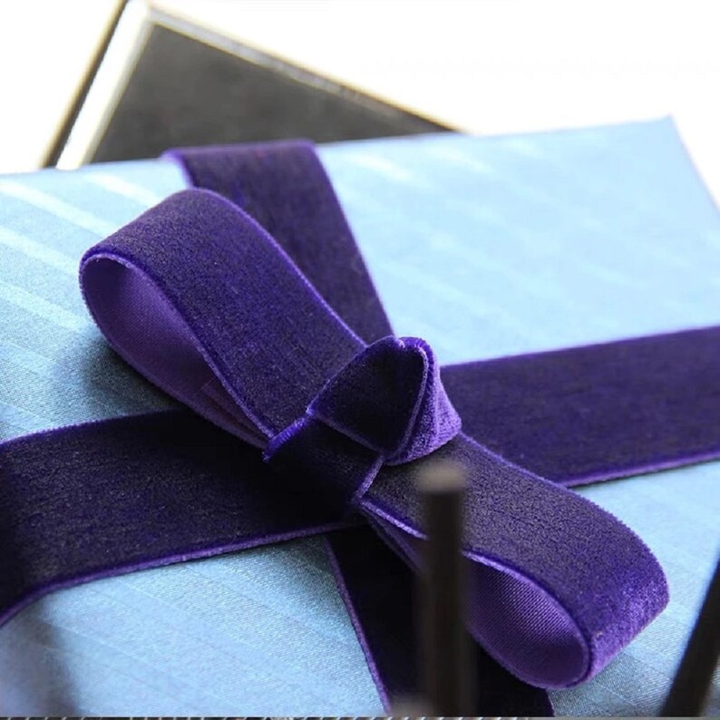 Beyond Trim Velvet Ribbon Soft Sewing Binding Gift Wrapping Decoration ...
