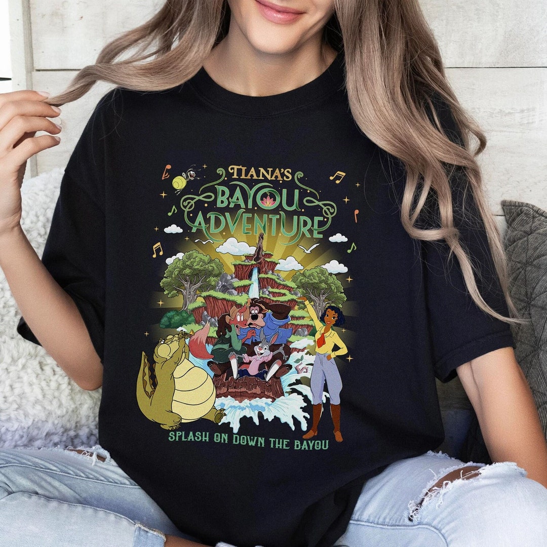 Splash Down the Bayou Shirt, Tiana's Bayou Adventure Shirt, Tiana ...