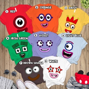 Numberblocks Costume - Etsy