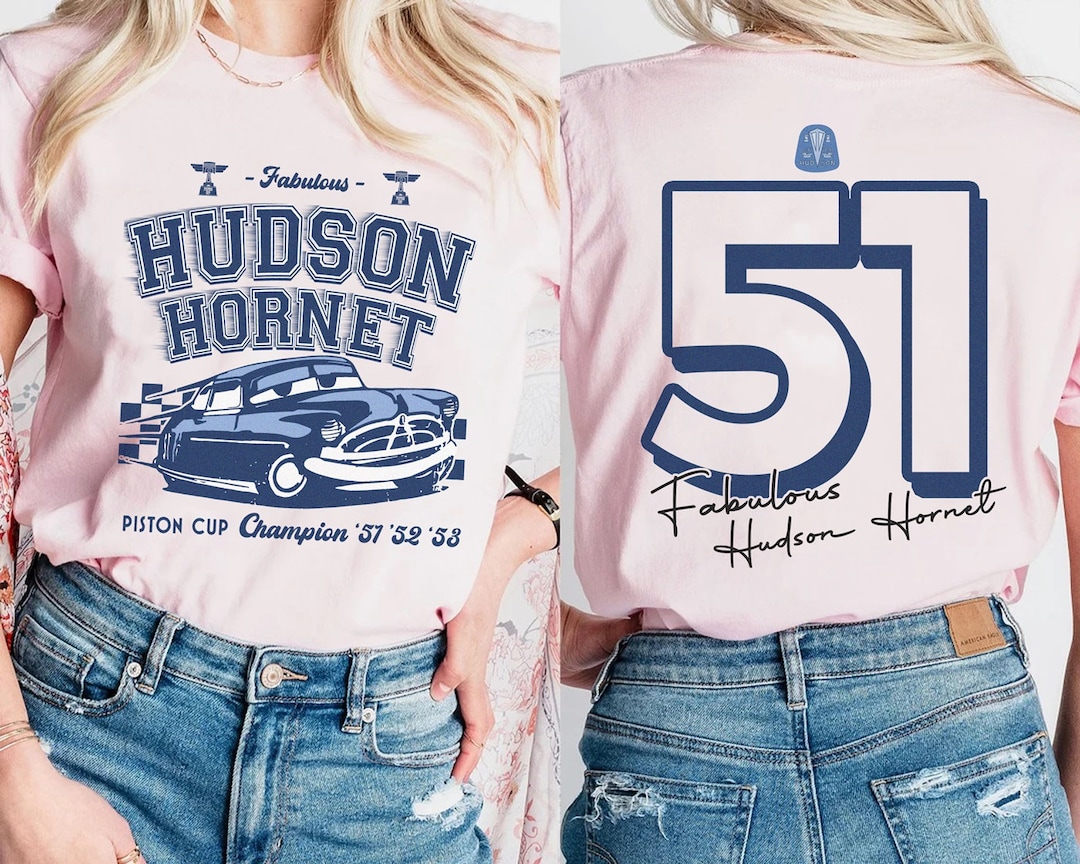 Doc Hudson Shirt, Cars Movie Shirt, Fabulous Hudson Hornet Shirt, Cars ...