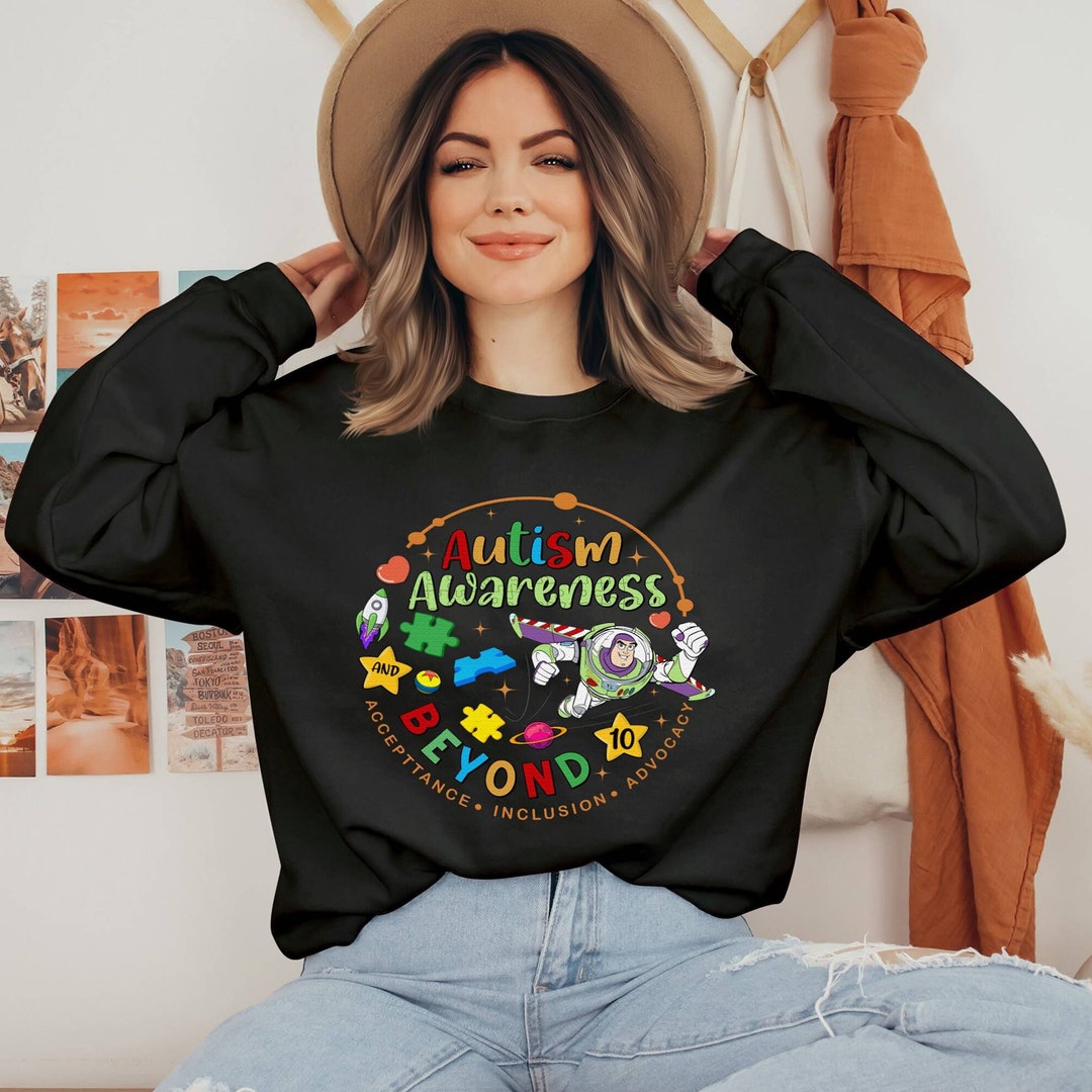 Buzz Lightyear Autism Shirt Toy Story Buzz Shirt to Infinity and Beyond ...