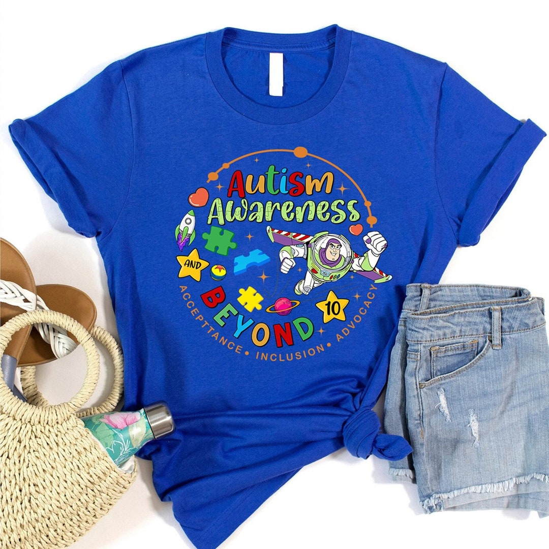Buzz Lightyear Autism Shirt Toy Story Buzz Shirt to Infinity and Beyond ...