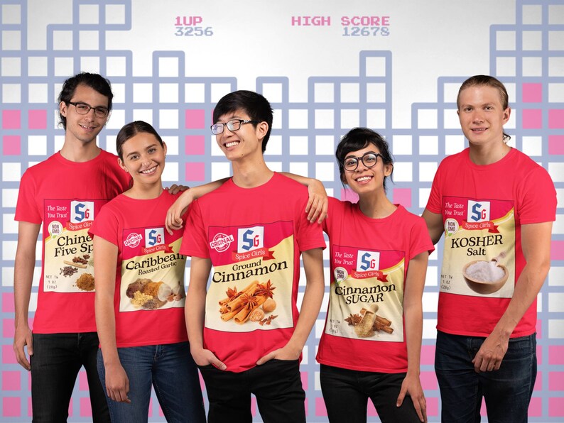 Spice Girl Halloween Costume Spice Girl Halloween Shirt - Etsy