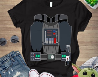 Darth Vader Costume Shirt - Etsy