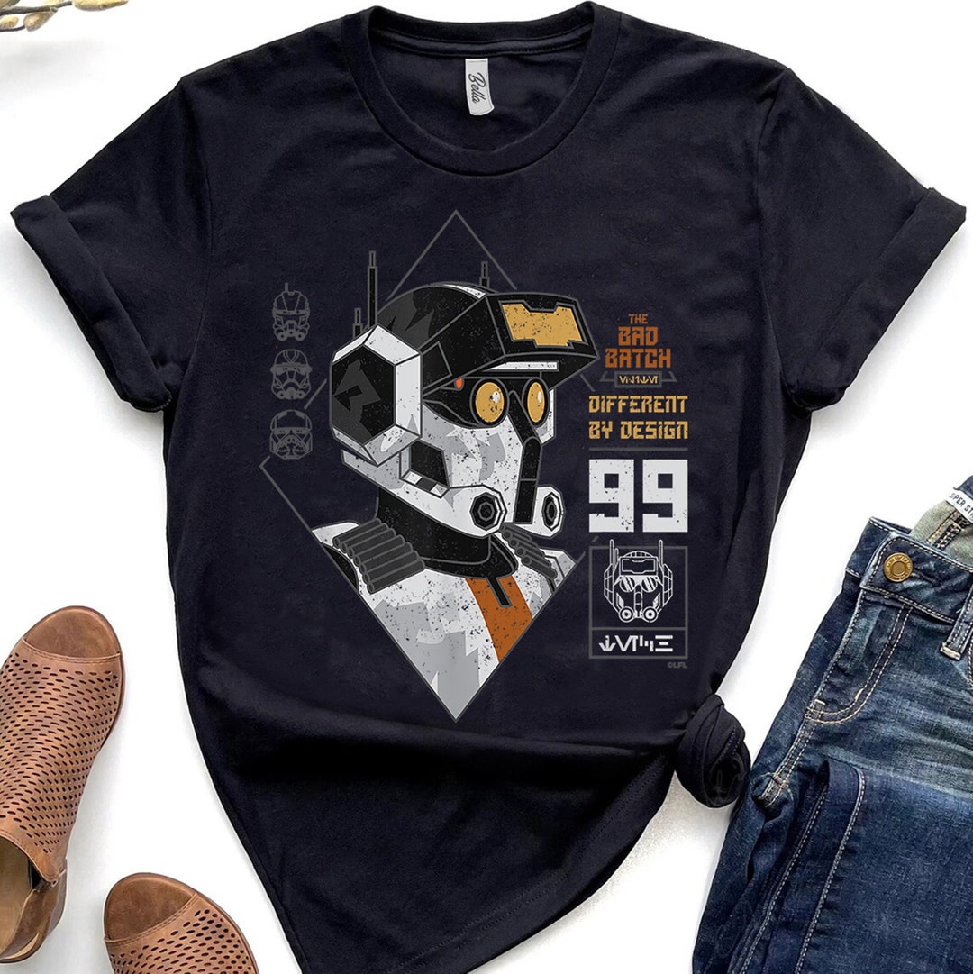 The Bad Batch Shirt, Starwars the Bad Batch Tech, Clone Force 99 Shirt ...