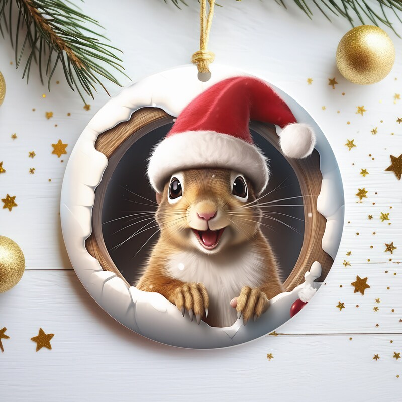 Squirrel for Christmas Tree - Etsy