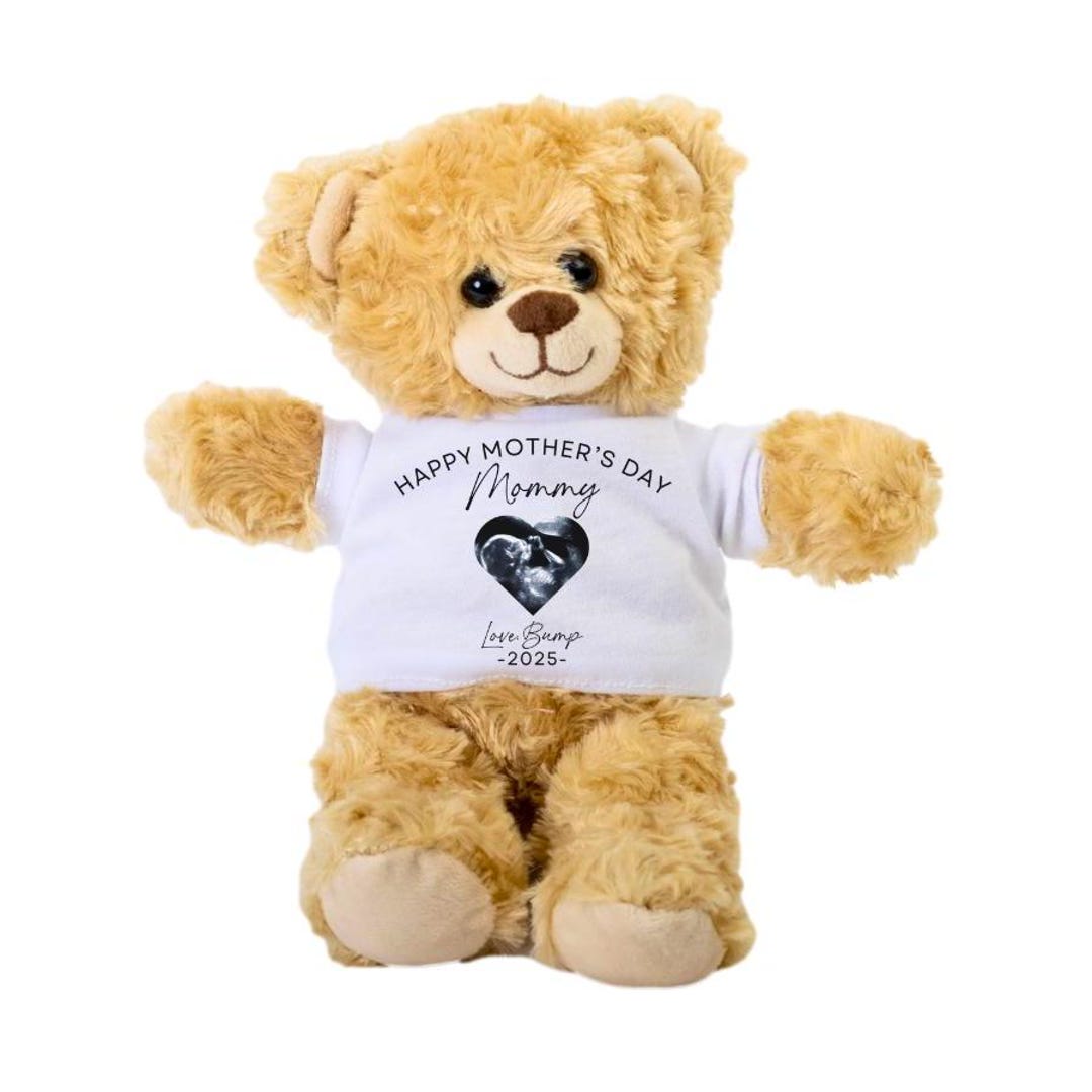Personalized Teddy Bear, Custom Plush Stuffed Bear Mother's Day Gift ...