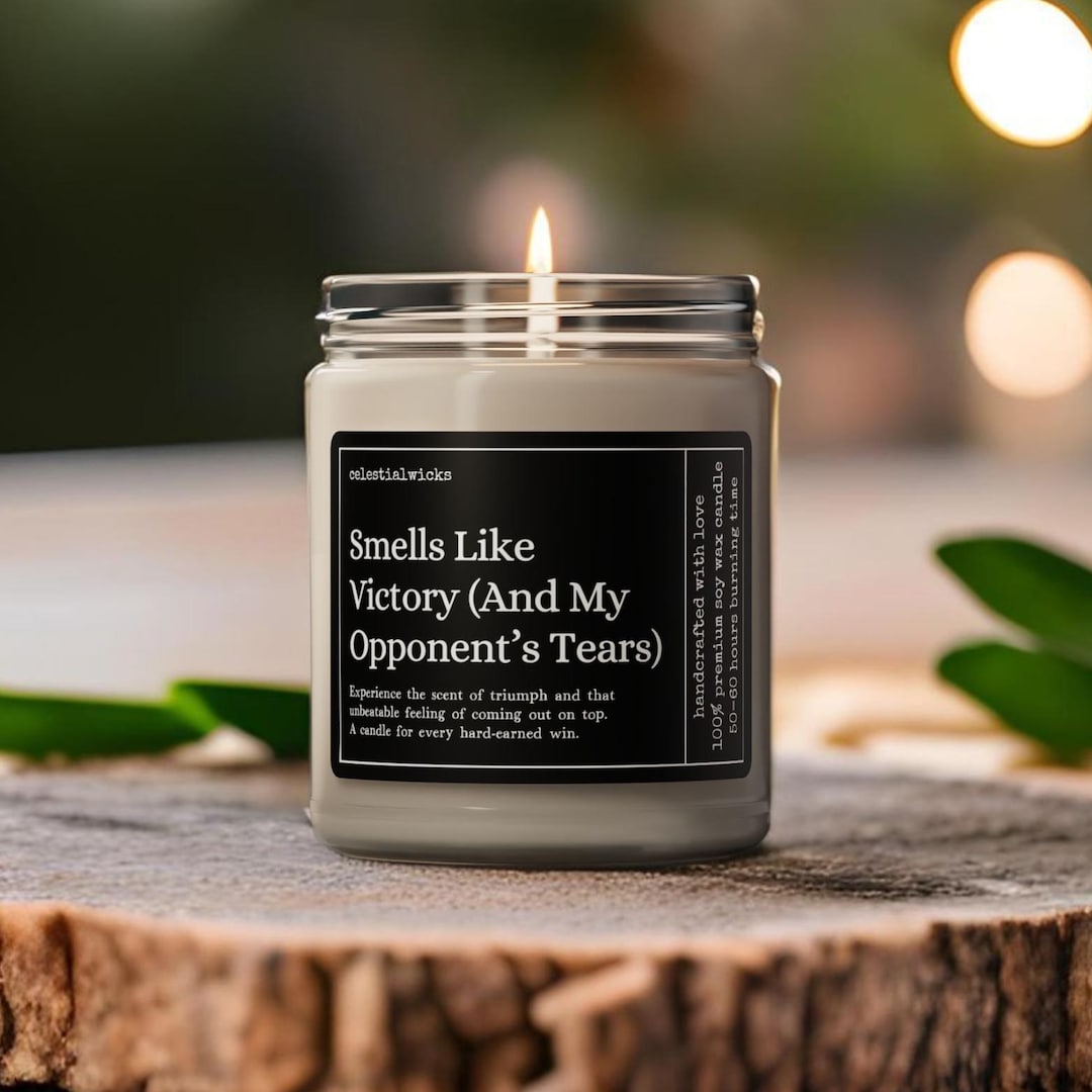 Smells Like Victory and My Opponents Tears, Funny Competitive Gift ...