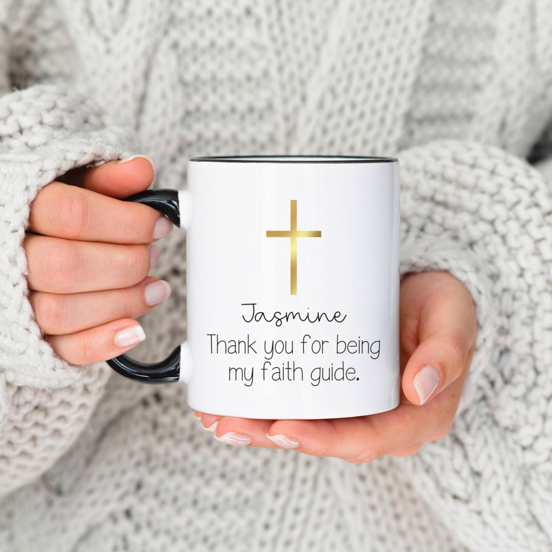 Thank You for Being My Faith Guide, Custom Confirmation Sponsor Gift ...