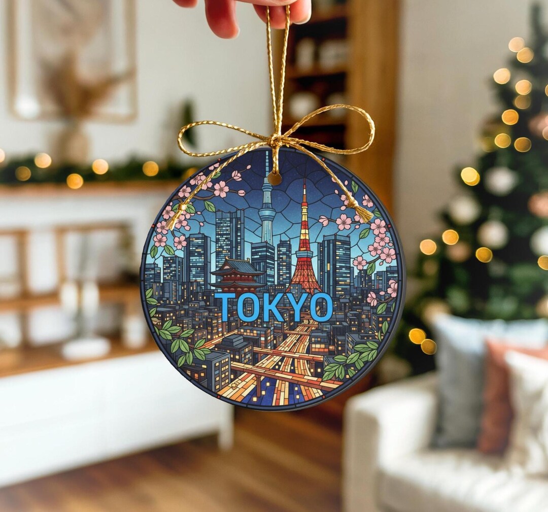 Tokyo Japan Ornament Keepsake, Tokyo Travel Souvenir Gift, Tokyo ...