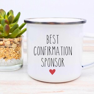 Best Confirmation Sponsor Mug, Catholic Confirmation Gift, Godparent ...