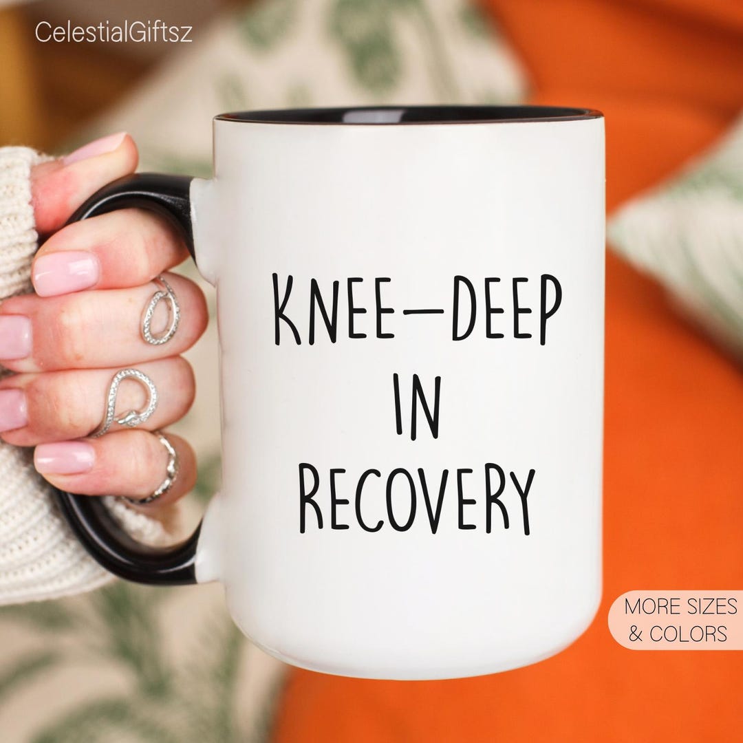 Knee Deep in Recovery, Post Surgery Gift, Knee Surgery, Knee ...