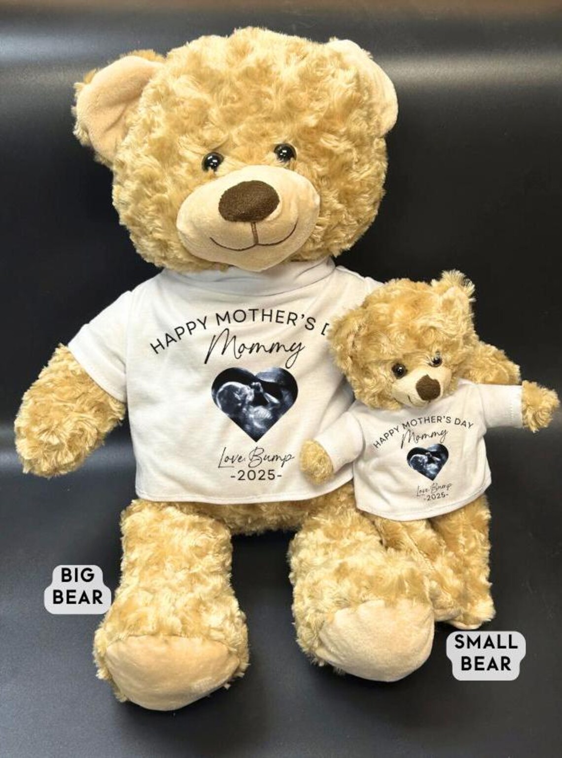 Personalized Teddy Bear, Custom Plush Stuffed Bear Mother's Day Gift ...