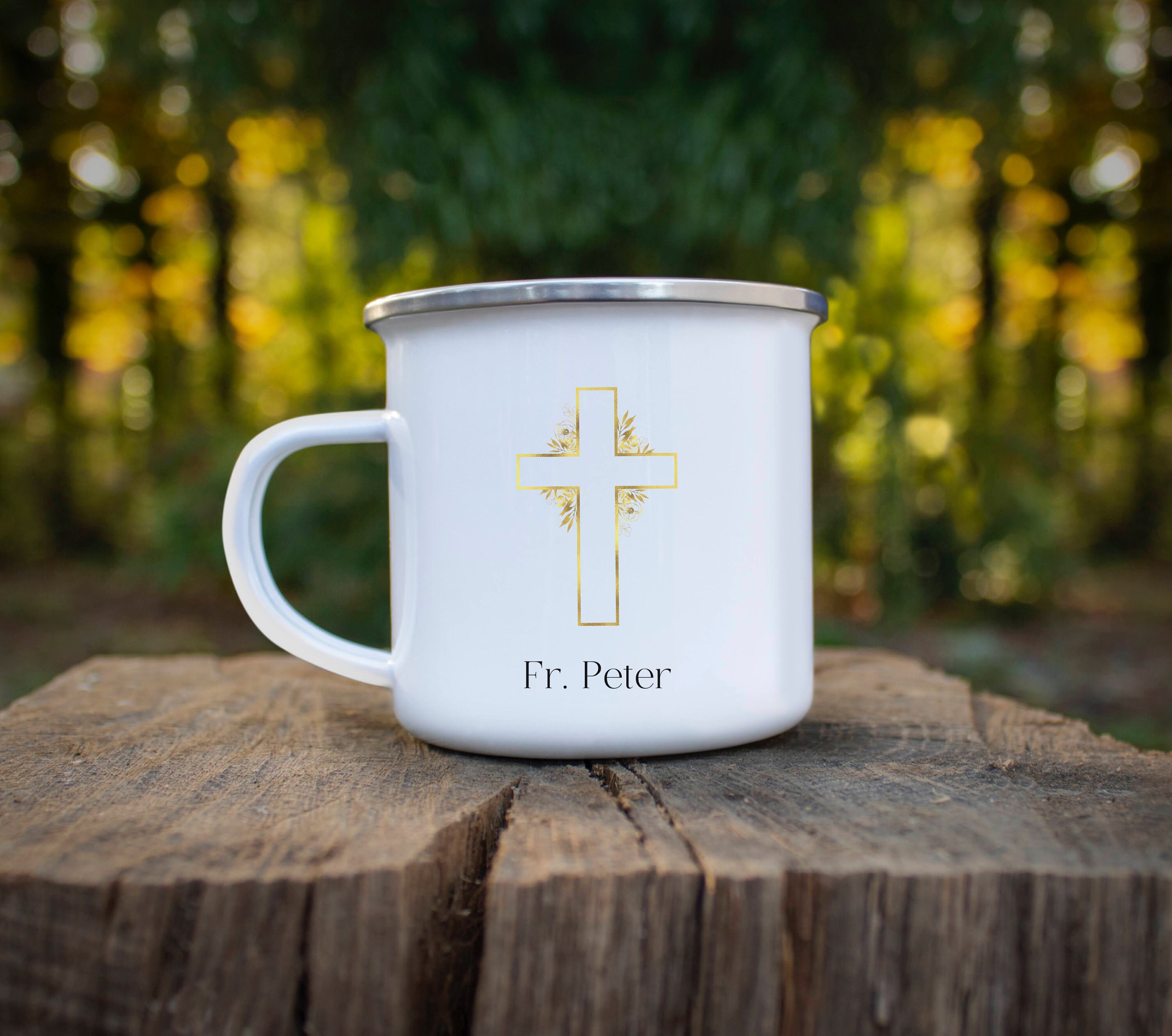 Custom Priest Coffee Mug, Catholic Faith, Christian Faith, Personalized ...