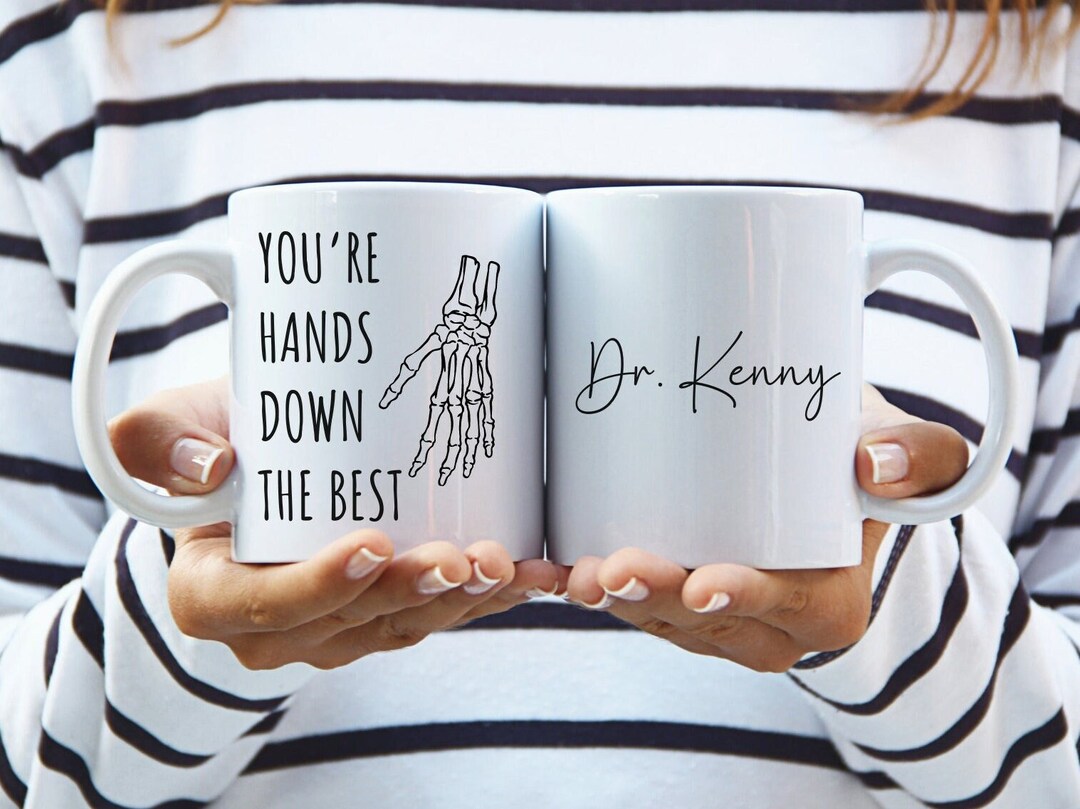 Custom Orthopedic Surgeon Coffee Mug, Personalized Orthopedics Doctor ...