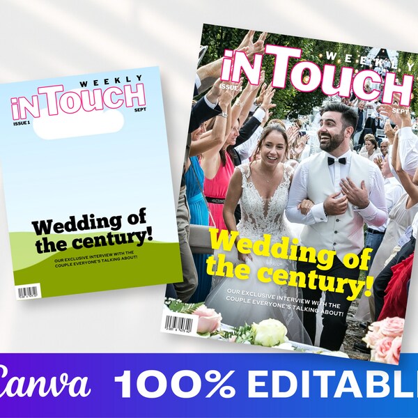 Magazine Layout - Etsy