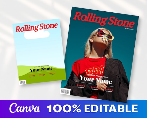 Rolling Stone Magazine Cover Template