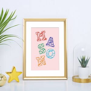 A-Z Tiger Animal Print Svg Letters DIY SVG Cut File Cricut Birthday ...