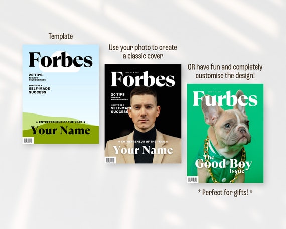 Forbes Magazine Blank Cover