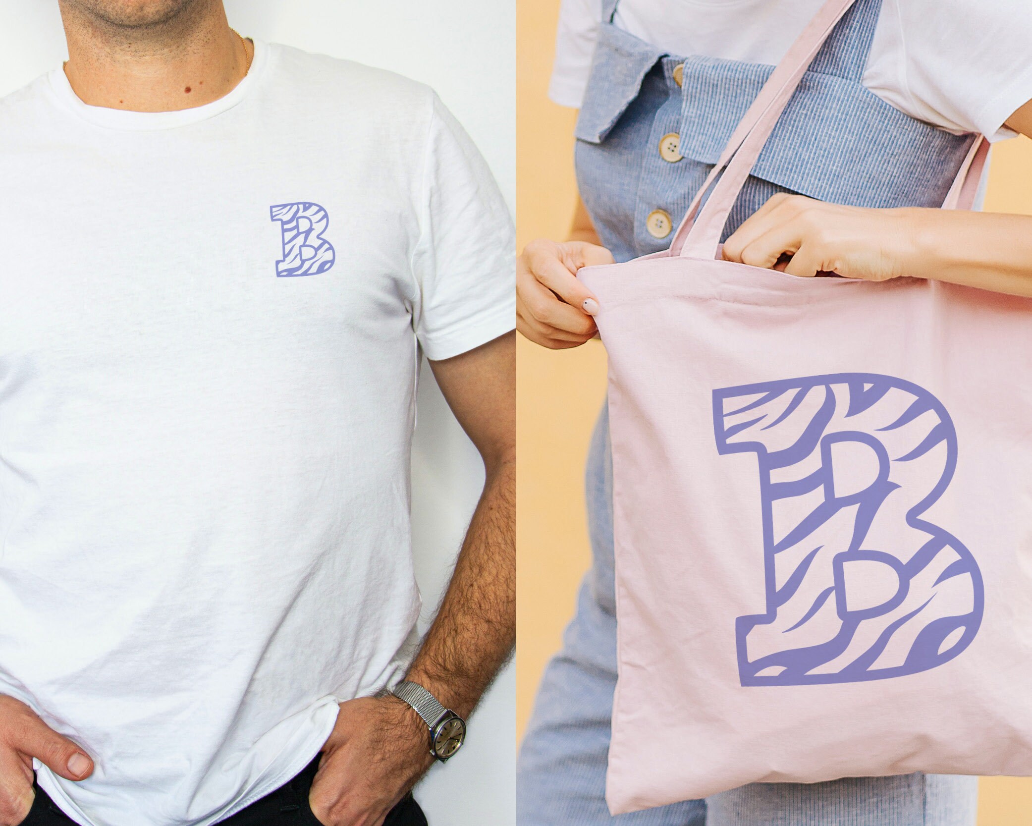 A-Z Tiger Animal Print Svg Letters DIY SVG Cut File Cricut - Etsy