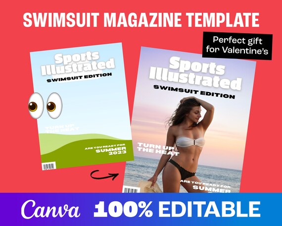 Sports Illustrated Magazine Cover Template