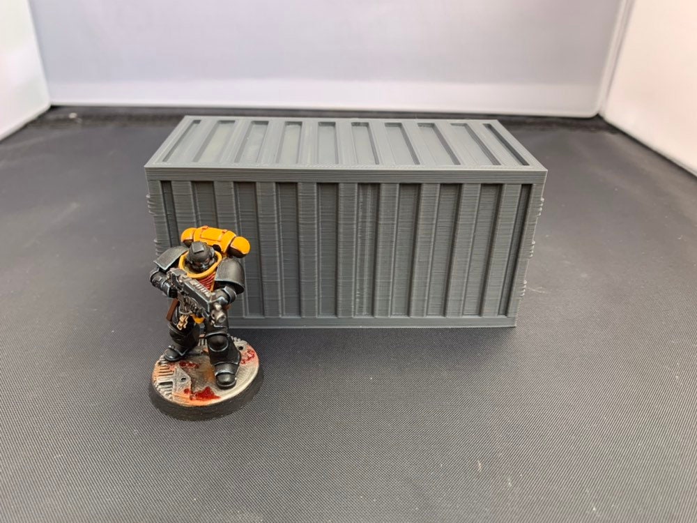 3D Printed Shipping Containers Scenery Scatter Terrain for | Etsy