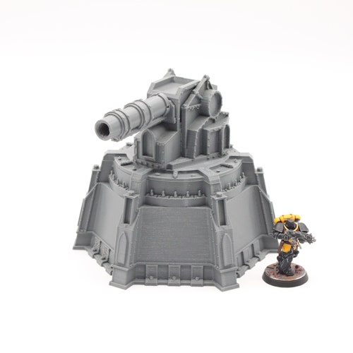 Large Plasma Cannon Turret Scenery Terrain for 28mm Tabletop - Etsy UK