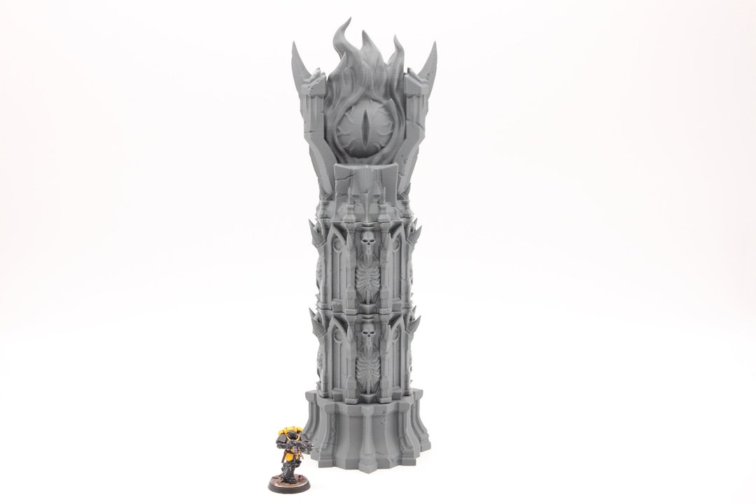 3D Printed Eye of Chaos Scenery Terrain for 28mm Tabletop Miniature ...