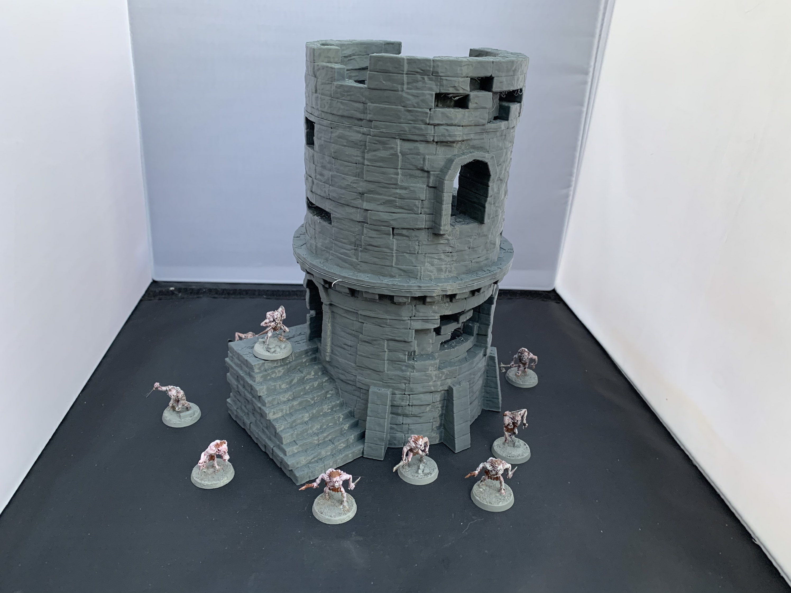 Wizard Tower Building Terrain Scenery for 28mm Dnd Miniature | Etsy UK