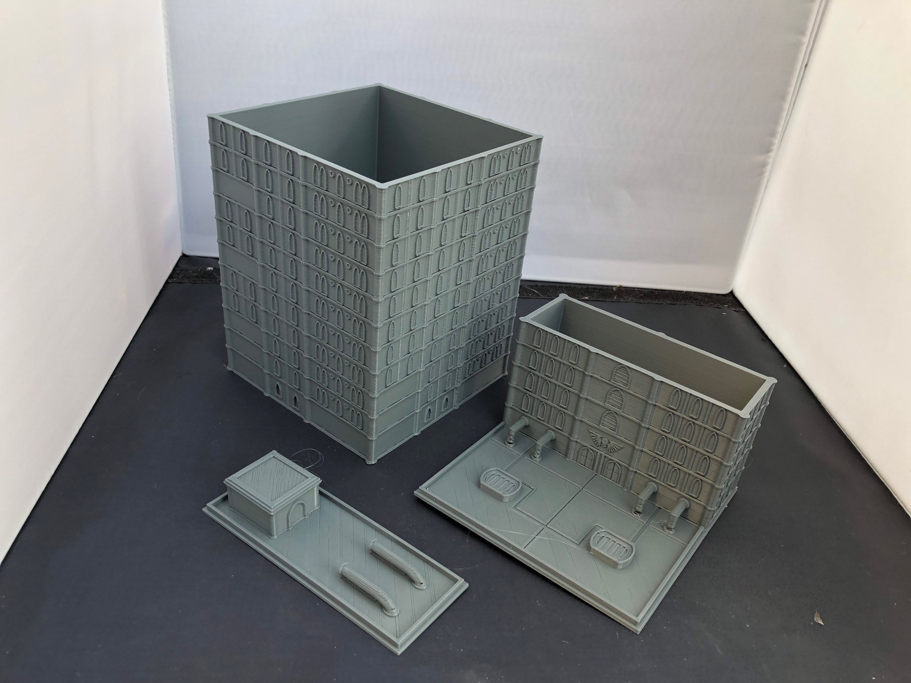 3D Printed Skyscraper Buildings Titanicus Battletech Terrain - Etsy