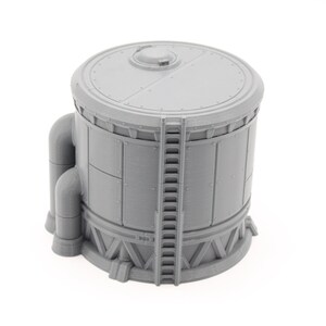 3D Printed Industrial Silos Terrain Scenery for 28/32mm Tabletop Miniature Wargaming - Etsy