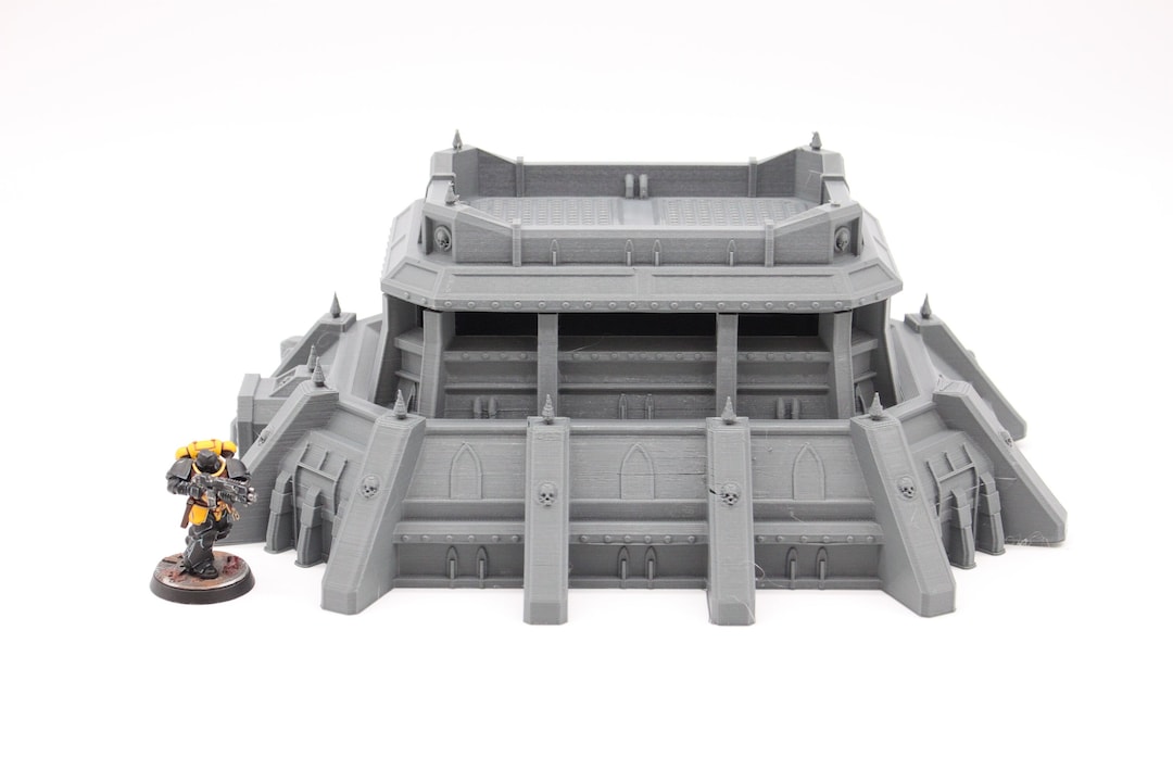 Large Fortress of Doubt Imperial Bunker Scenery Terrain for 28mm ...
