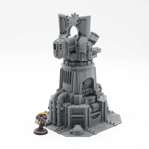 Large Plasma Cannon Turret Scenery Terrain for 28mm Tabletop - Etsy UK