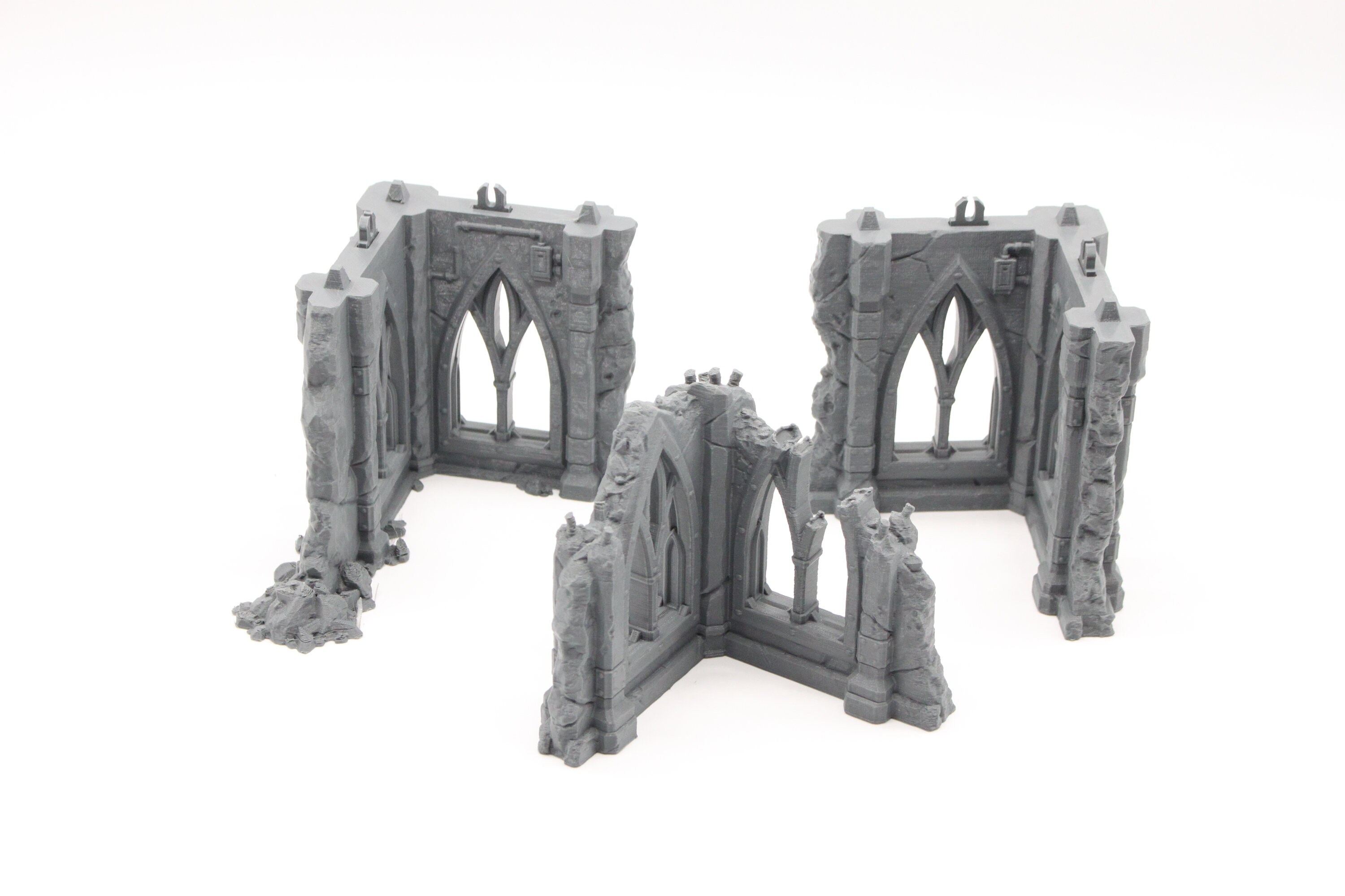 Two Large 3D Printed V2 Gothic Triple Level Towers Scatter - Etsy