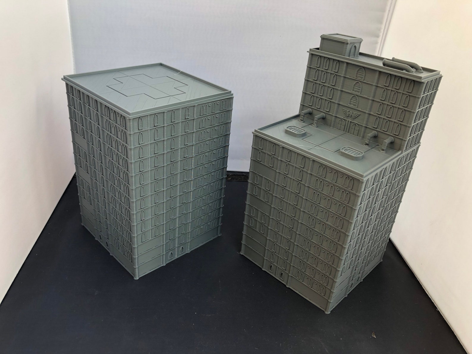 3D Printed Skyscraper Buildings Titanicus Battletech Terrain - Etsy