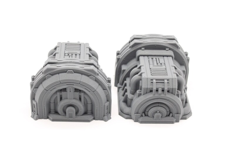 3D Printed Sci Fi Power Generators Terrain Scenery for 28/32mm - Etsy