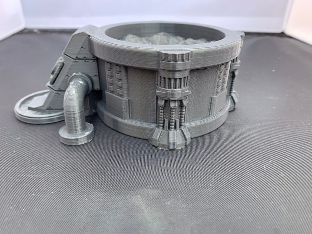 Two 3D Printed Industrial Chemical Vats Scenery Scatter | Etsy